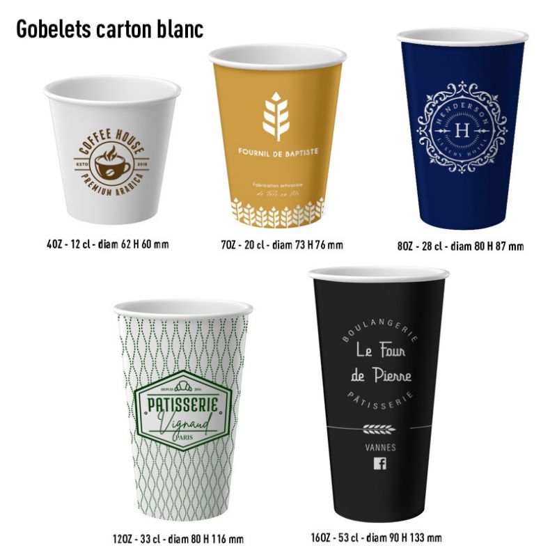 Gobelet Personnalisé Avec Votre Logo - Tarif Réduit