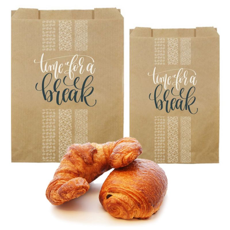 Sac Croissant Brioche Personnalisé - Impression Rapide